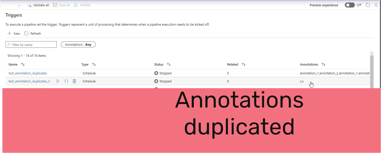 Duplicate Annotations Generated When Refreshing Tr... - Microsoft Fabric Community