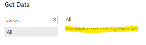 Solved: Data Connections Cockpit Cubeware - Microsoft Fabric Community