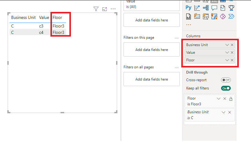 Solved: Power BI Matrix visual table is repeating columns ...