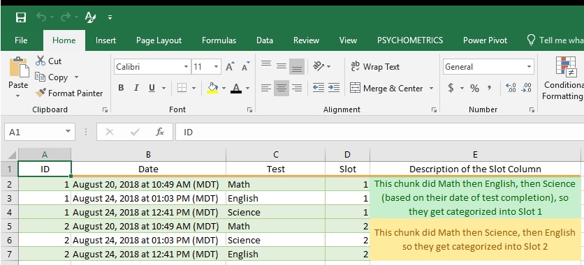 Solved: Creating Categories Based on Order of Test Complet ...