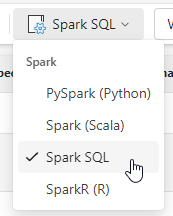 Notebooks Spark SQL cells set to plaintext - Microsoft Fabric Community