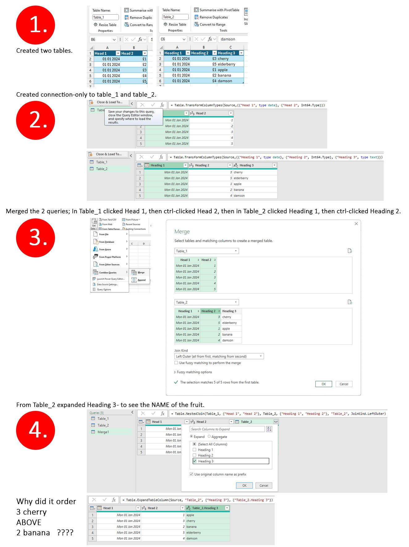 How does a merge query order the records? Super si... - Microsoft ...