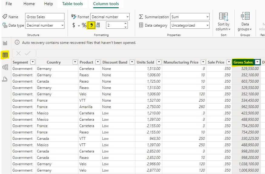 Solved: Number Format not changing in Power BI - Microsoft Fabric Community