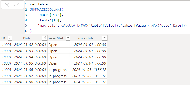 Solved: DAX formula to count ticket status - Microsoft Fabric Community