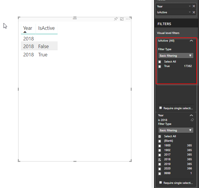 SSAS tabular filters - Microsoft Fabric Community
