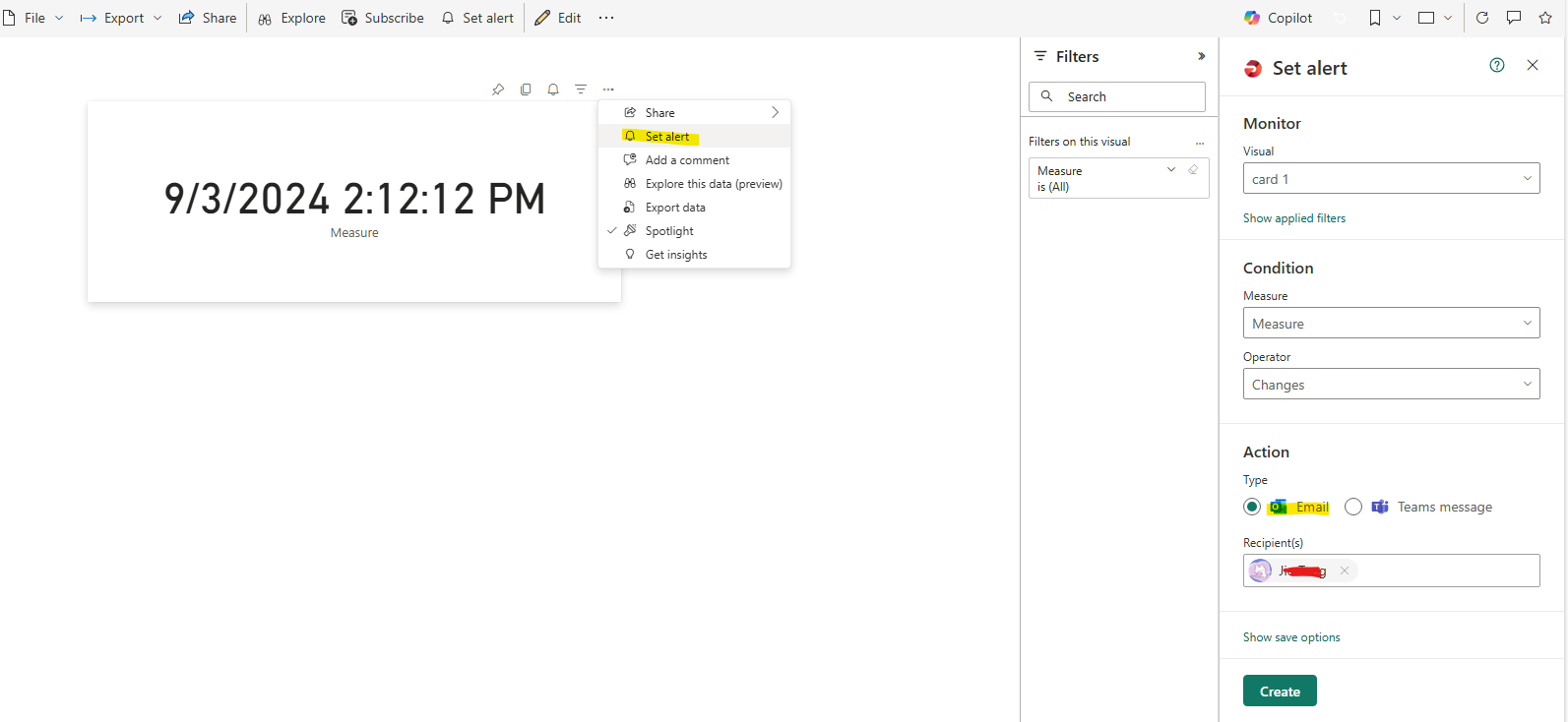 Solved: Data Activator trigger PBI Dashboard or report sub ...
