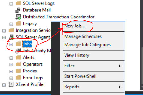 SSMS Job error - Microsoft Fabric Community