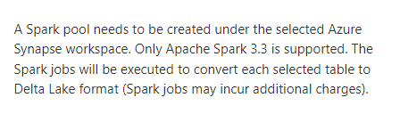 Synapse link support for sparkpool-3.4 - Microsoft Fabric Community