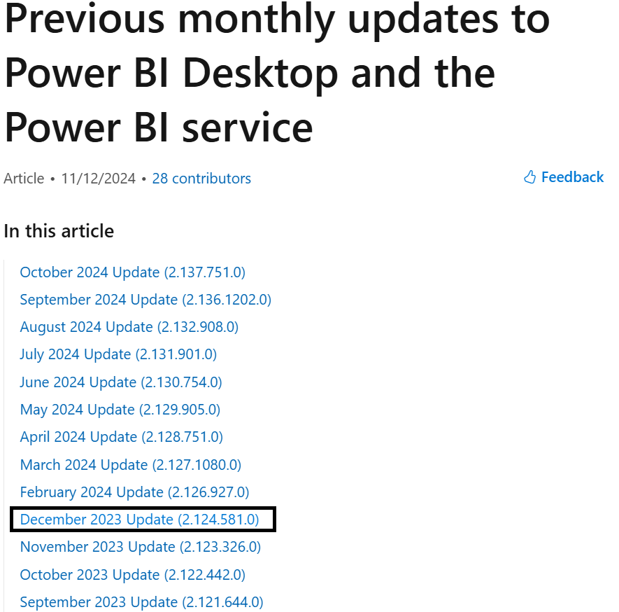 Solved: Need to download older version of PowerBI - Microsoft Fabric ...