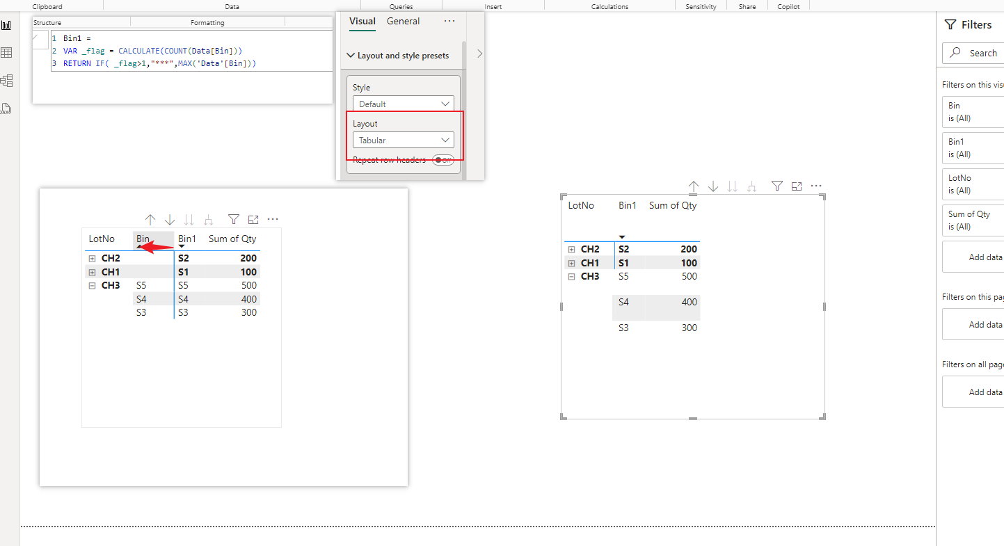 Solved: Table with expand function - Microsoft Fabric Community