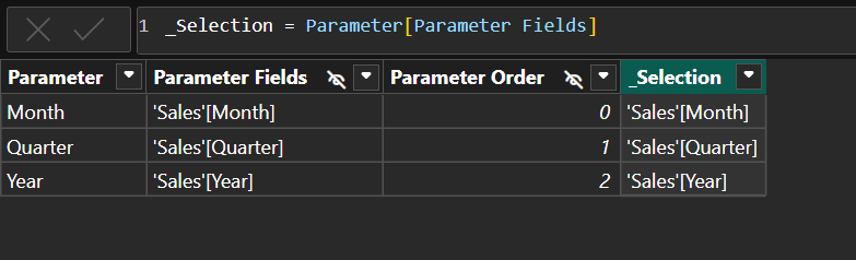 Solved: How to get selected measure in a field parameter - Microsoft ...