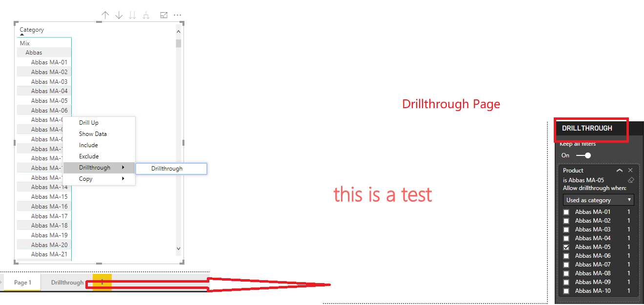 Solved: Matrix drilldown with bookmark / references - Microsoft Fabric ...