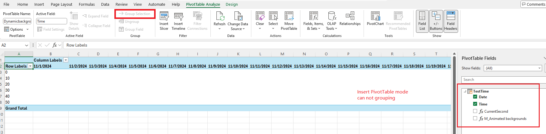 Solved: Re: Get Data from semantic model in excel date for ...