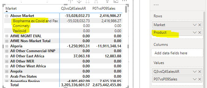 Solved: how to display matrix column side by side instead ...