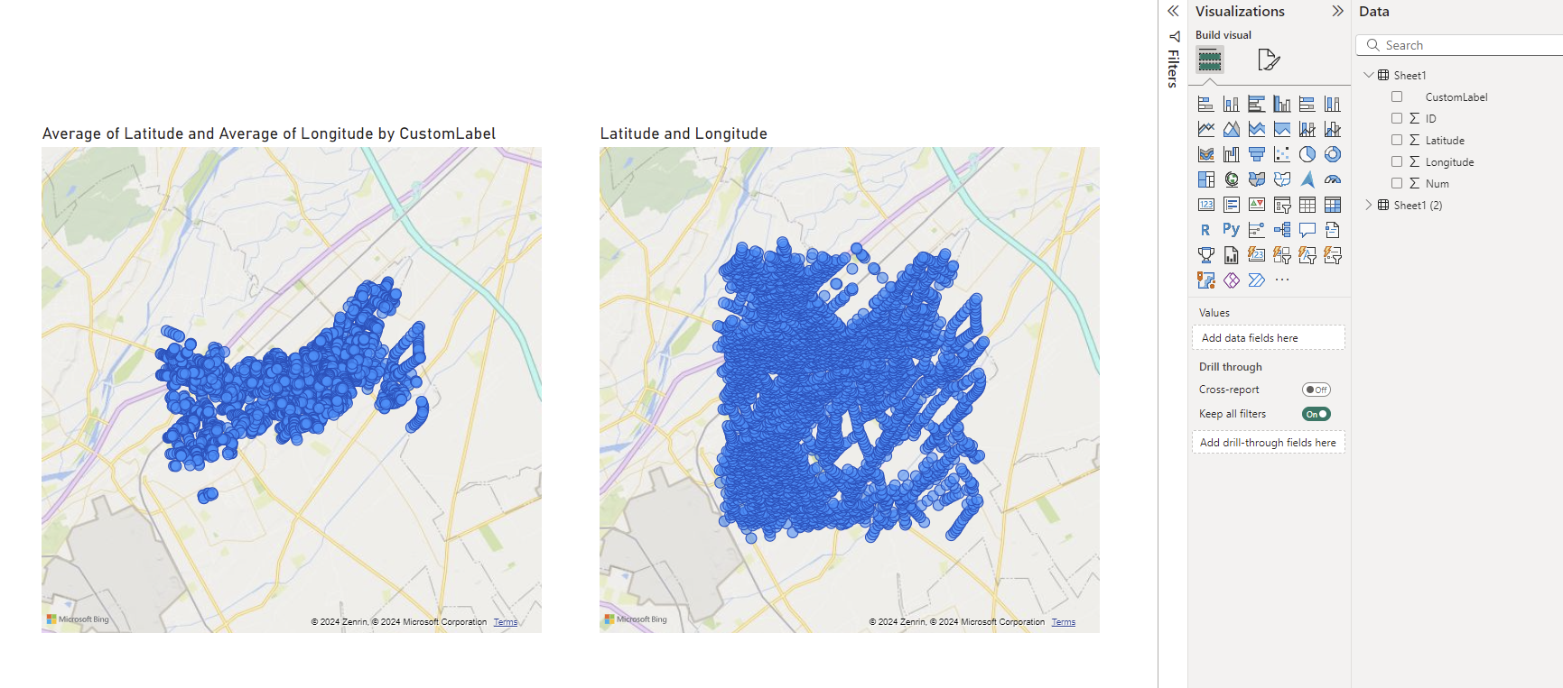Why Does Map Visualization Reduce Points When Usin... - Microsoft ...