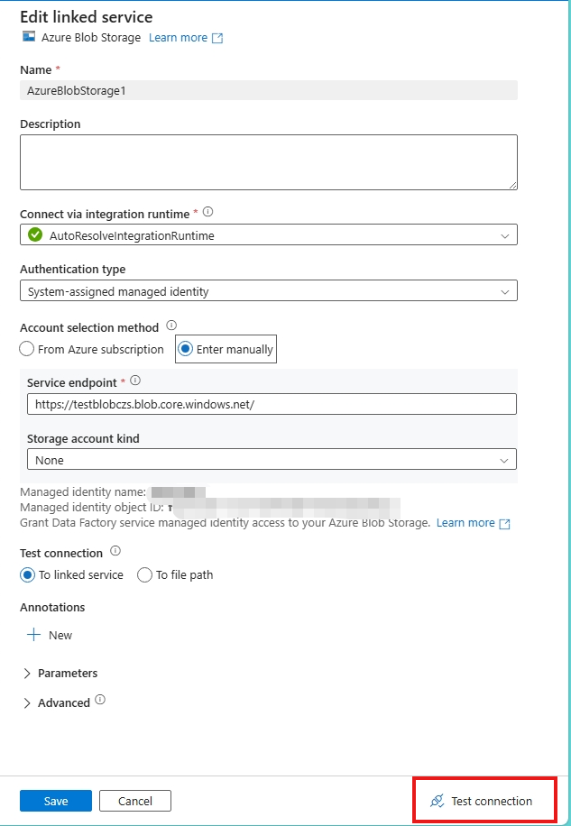 Solved: Need an ADF API to test and view linked service co ...