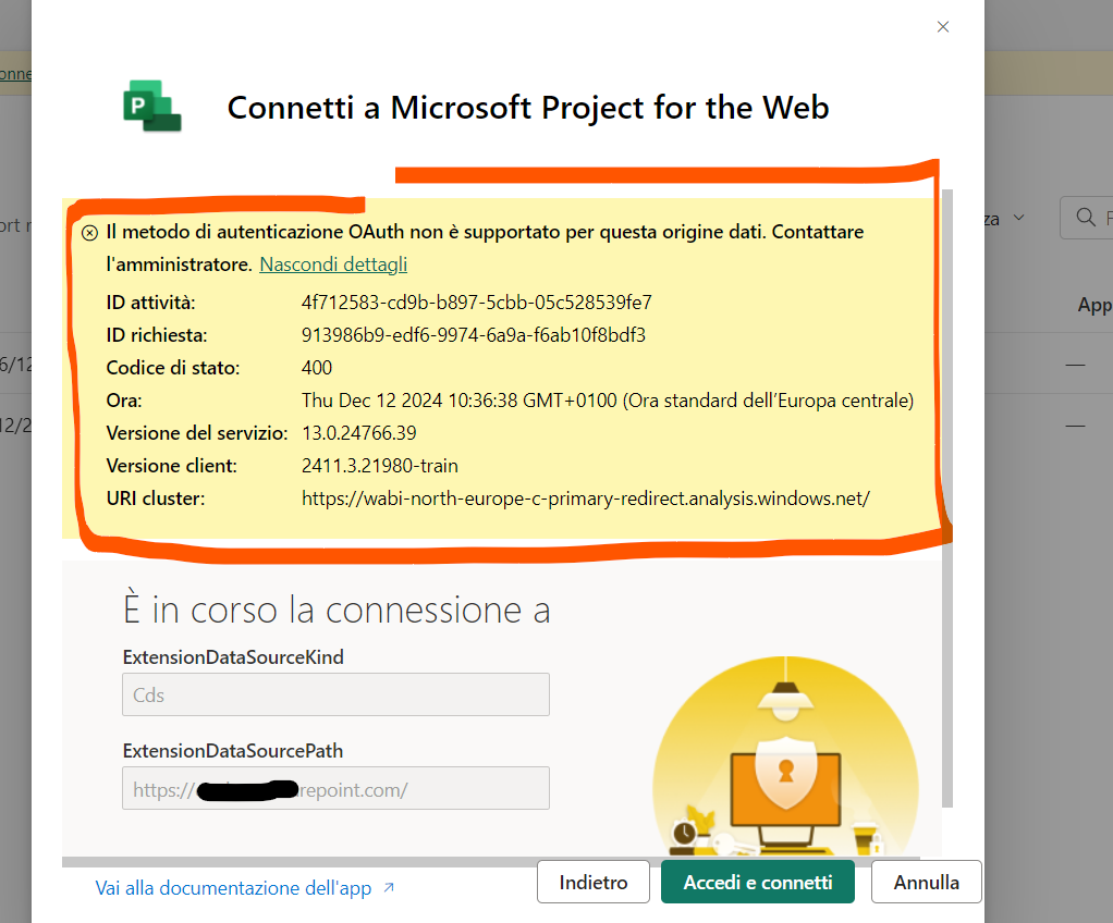 Conect Power BI to Microsoft Project. - Microsoft Fabric Community