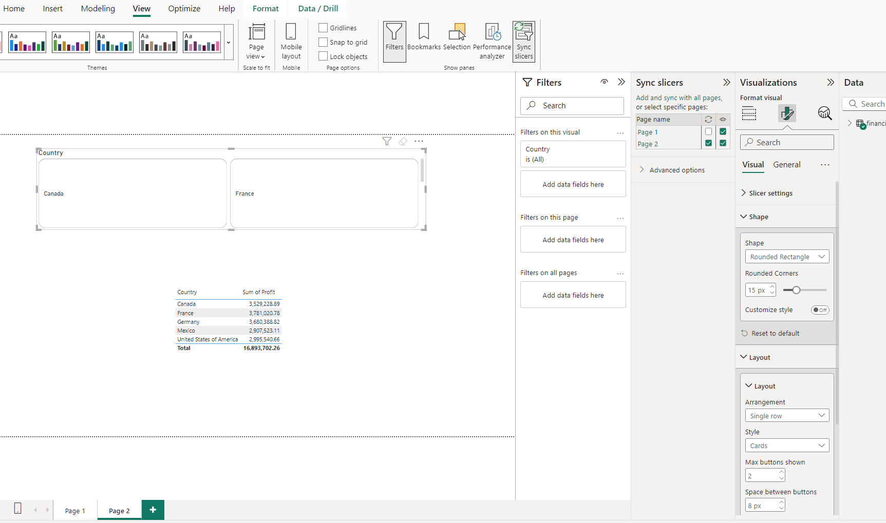 Solved: Tile slicer default shape deformed - Microsoft Fabric Community