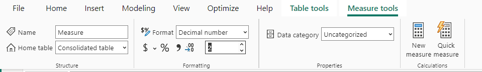 Solved: Card visual or measure error - Microsoft Fabric Community