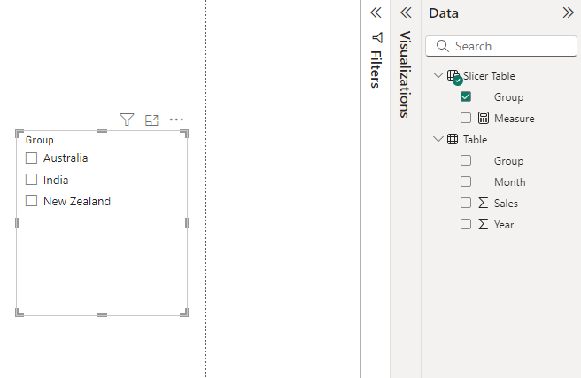 Solved: Show/hide visuals with Slicer - Microsoft Fabric Community