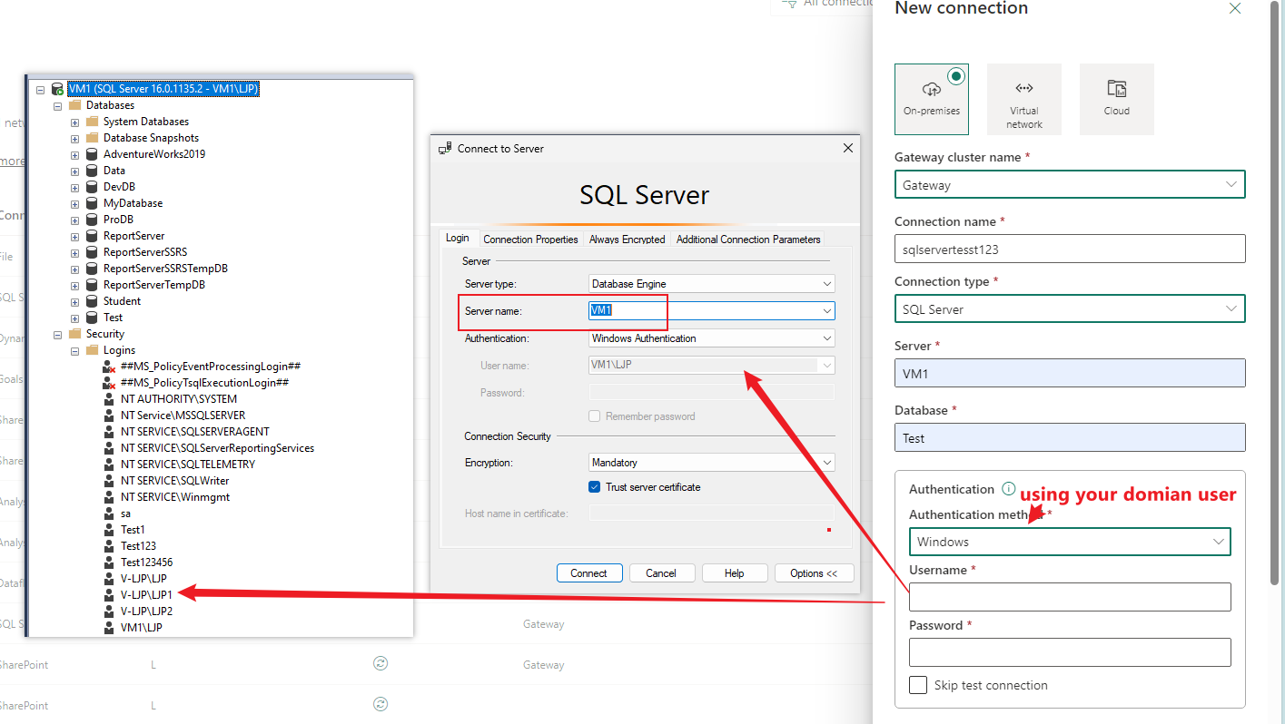 Cannot connect Power BI with SQL server - Microsoft Fabric Community