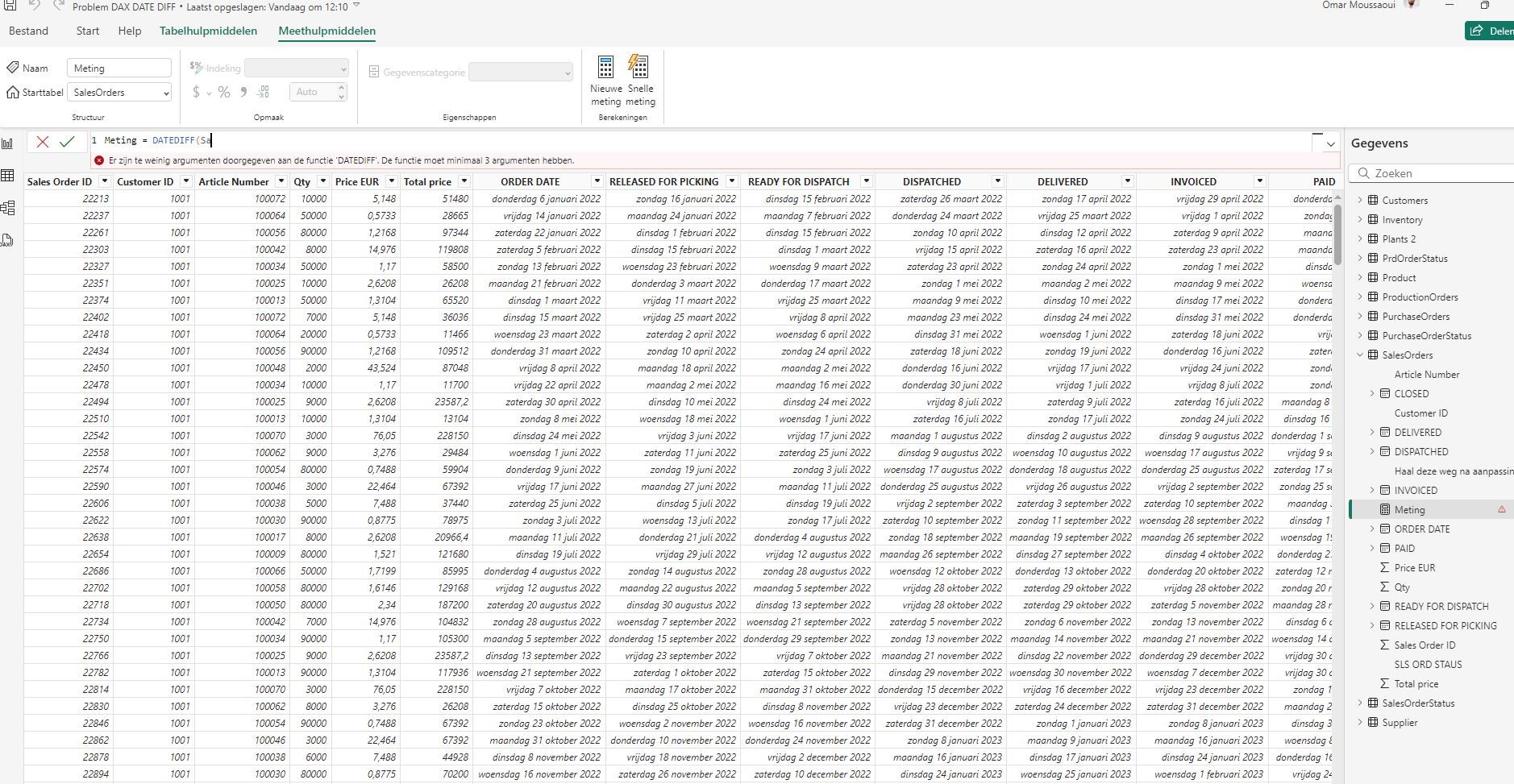 Solved: Datediff, why don't the relevant columns appear wh... - Microsoft Fabric Community