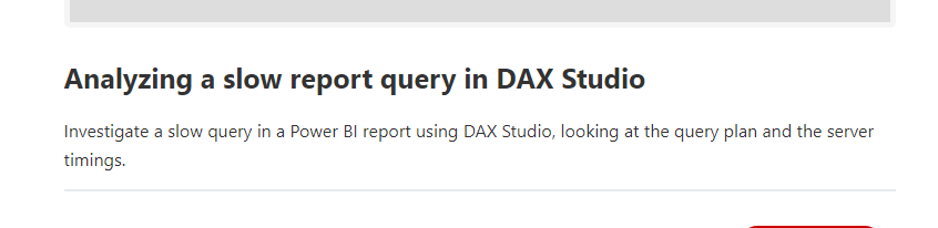 Solved: Extremely slow report: Performance Analyzer indica ...
