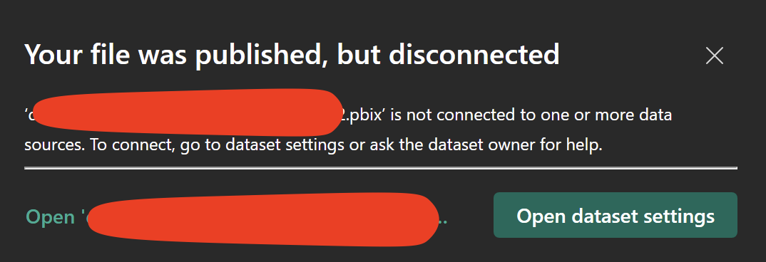 Your file was published bus disconnected using Bas... - Microsoft ...