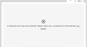 Error fetching data for this visual (but is only o... - Microsoft ...