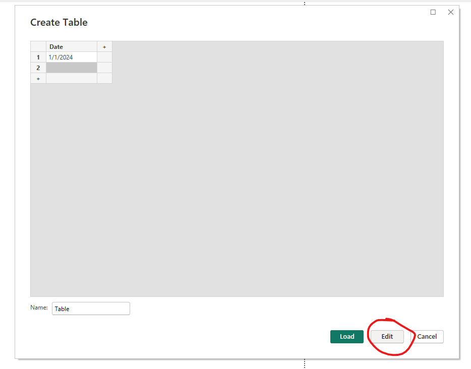 Solved: Create a date table from scratch - Microsoft Fabric Community