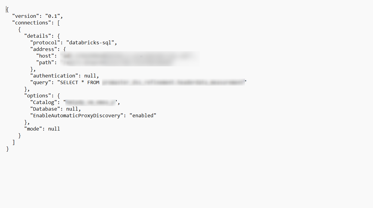 Solved: PBIDS File connect to Databrick cannot use query p ...