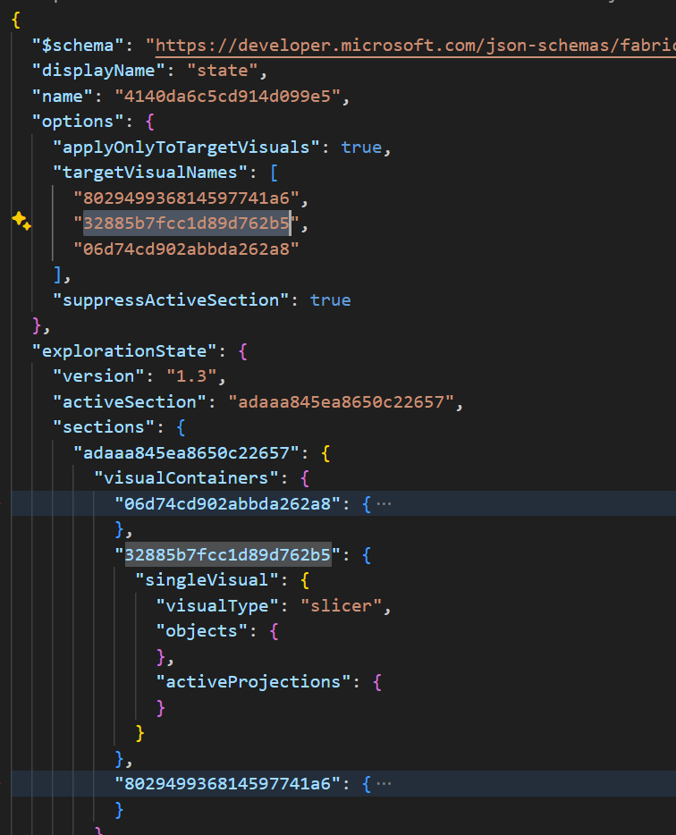 Editing bookmarks in the json report files (PBIR) ... - Microsoft ...