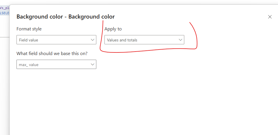 Solved: Re: Conditional Format Largest Value in Each Row W ...