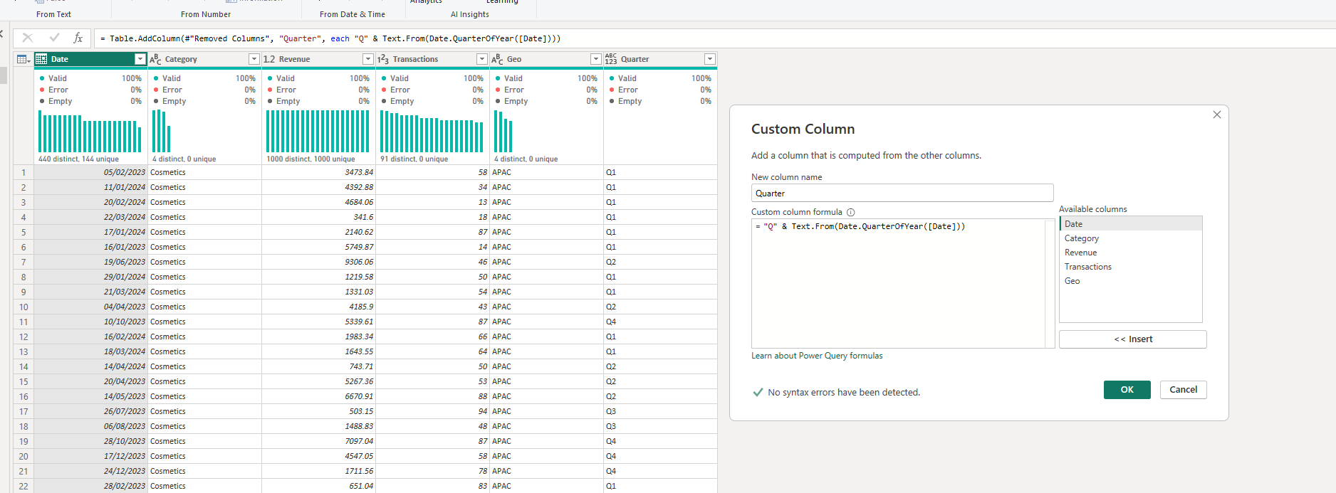 Solved: Need help with Matrix Table - Microsoft Fabric Community