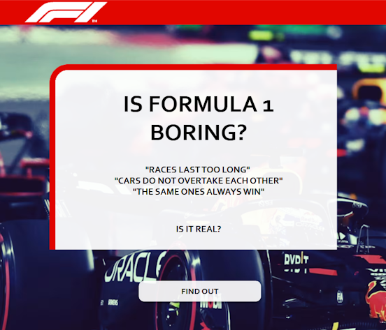 Week 3 - Is Formula 1 boring? - Microsoft Fabric Community