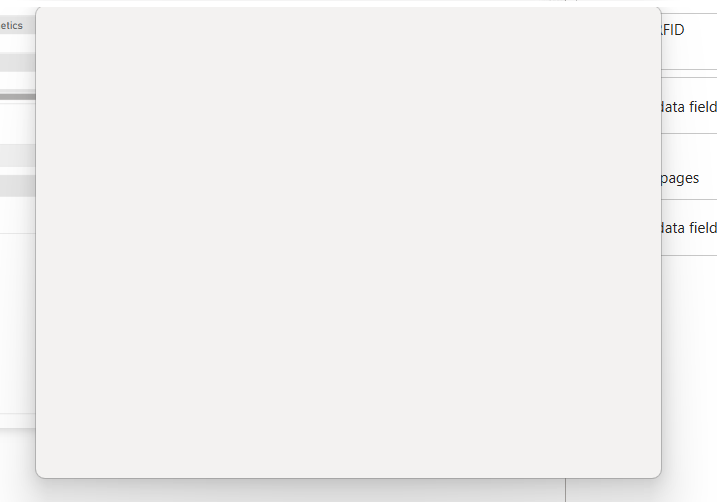 Query status dialog box is just showing a blank pa... - Microsoft ...