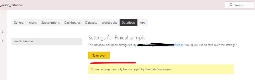 Solved: Cannot take over Gen2 dataflow - Microsoft Fabric Community