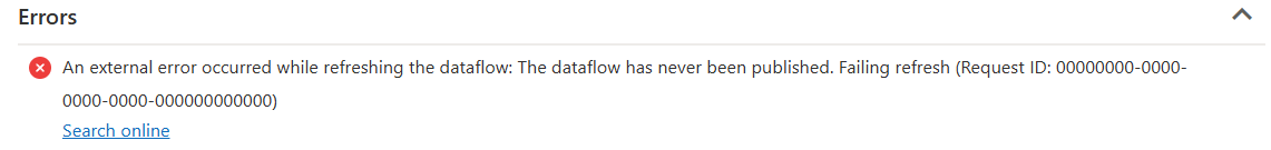 Fabric Dataflow Gen 2 issue when refreshed - Microsoft Fabric Community