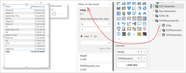 Creating an interactive Dynamic TOPN Selection in ... - Microsoft ...