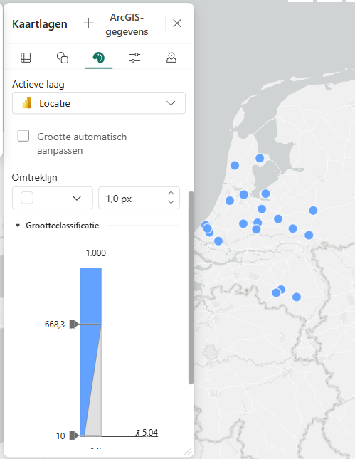 Solved: ArcGIS map bubble size: Auto adjust max size based ...