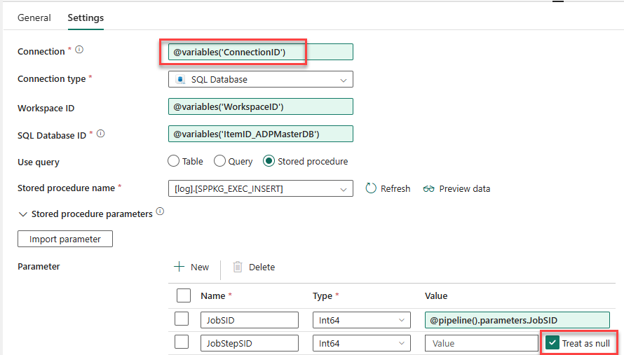 Solved: Parameterized connections in Data pipelines - Microsoft Fabric Community