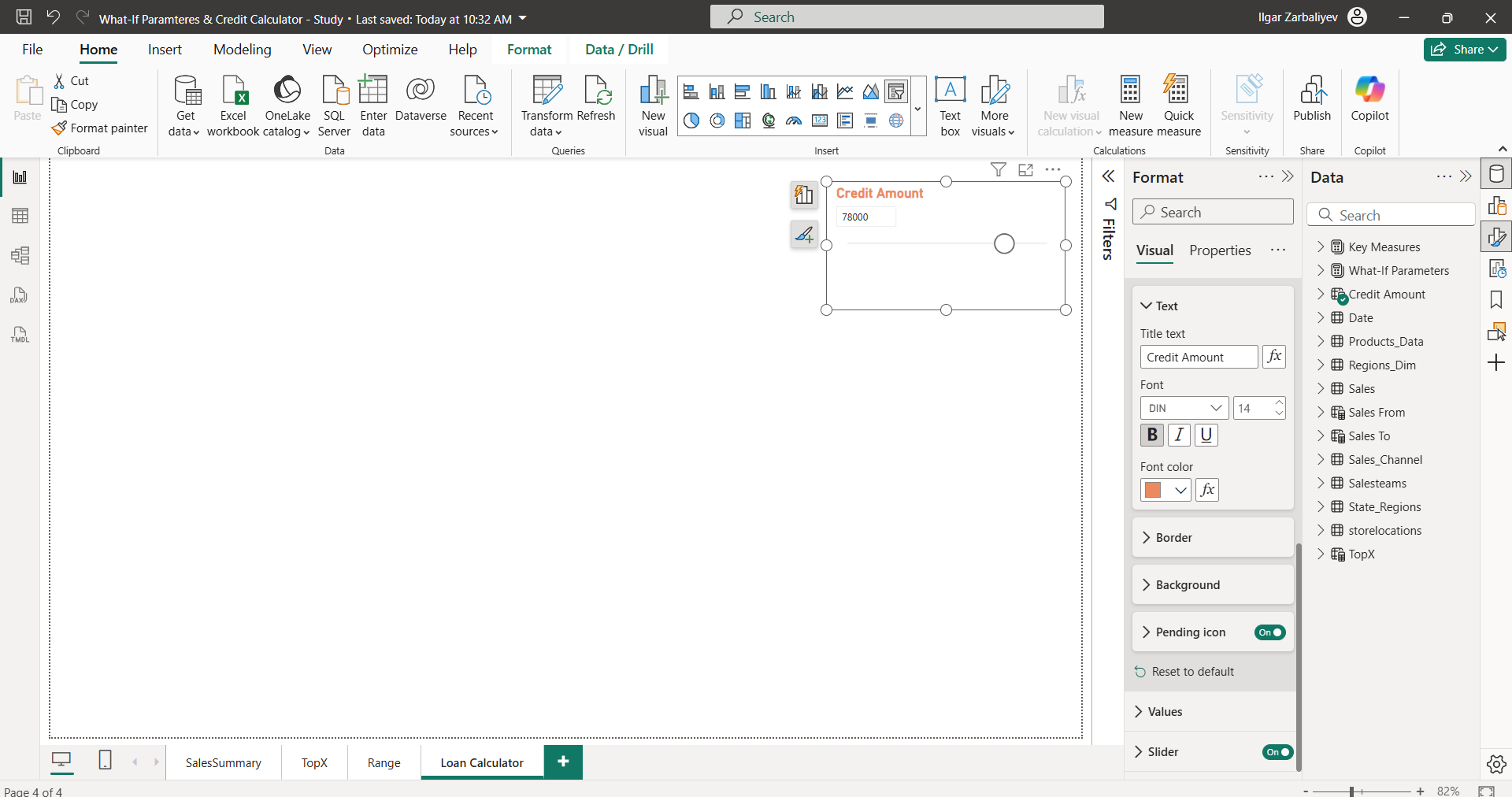 Build a Dynamic Loan Calculator in Power BI with W... - Microsoft ...