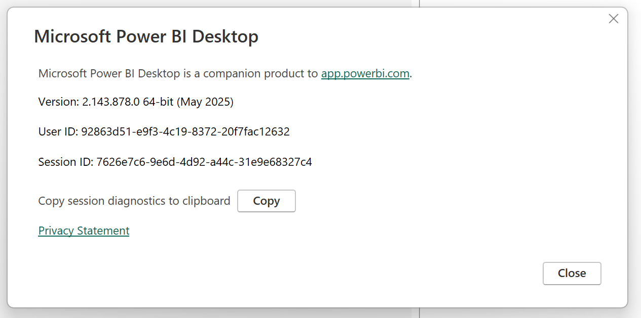Solved: Error fetching data for this visual caused by date ...