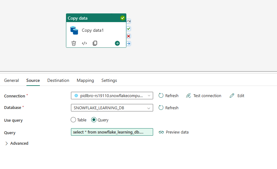 Solved: Fabric Snowflake Connector issue: SQL compilation ...