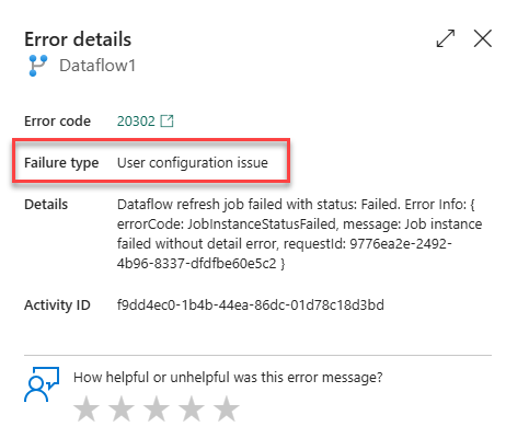 Solved: Re: 'The dataflow has never been published.' error ...