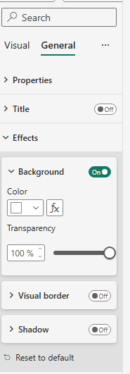 Solved: How to Set Default Transparency to 100% in Power B ...