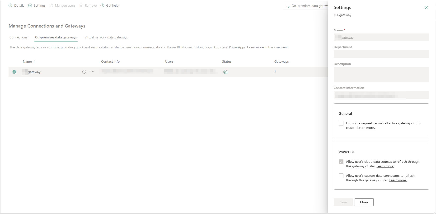 Power BI Dataflow On-Premise Gateway Error: invali... - Microsoft ...