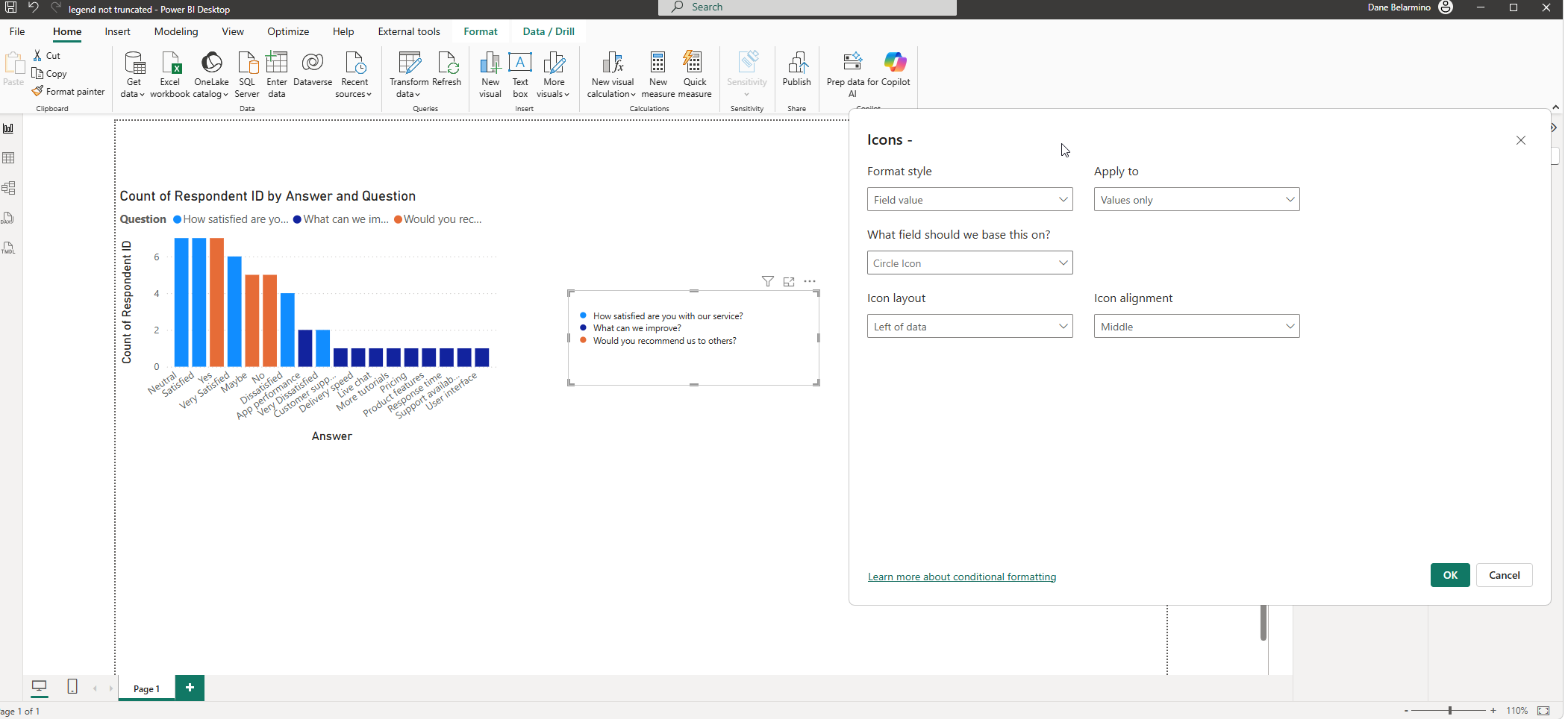 Solved: Problems displaying questionnaire results in Power ...