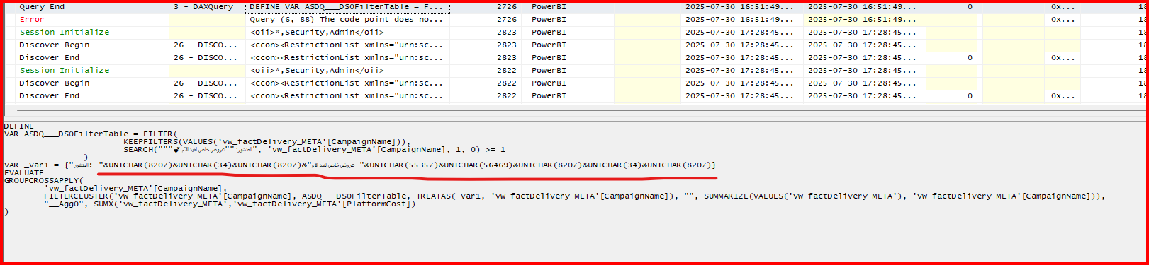 Solved: Re: Error fetching data for this visual - Microsoft Fabric ...