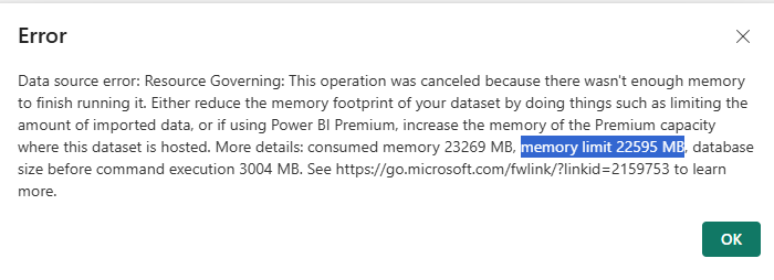 Solved: Gateway data refresh error - Microsoft Fabric Community